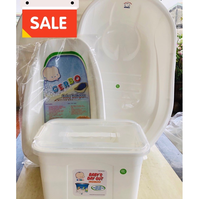 Welcome Baby bath Set D (3pcs/set) Baby Bath tub Bath Pan Bottle ...