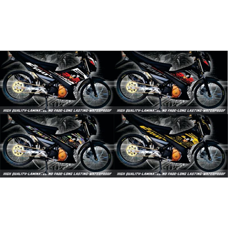 Suzuki Raider 150 Reborn Satria Design 2022 latest Design | Shopee ...