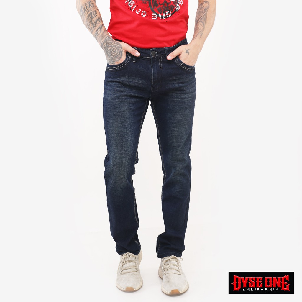 Dyse One Denim Long Pants Slim Tapered DBB23-0028 (Dark Enzyme ...