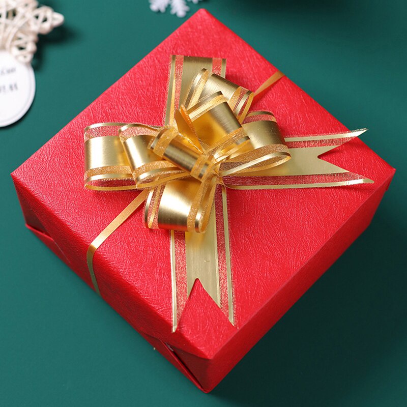 10 Pcs/pack DIY Pull Bow Gift Ribbons Wedding Holiday Supplies Gift ...