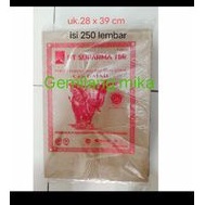 MERAH Uk red elephant rice paper 28 X 39 cm contains 250 sheets ...