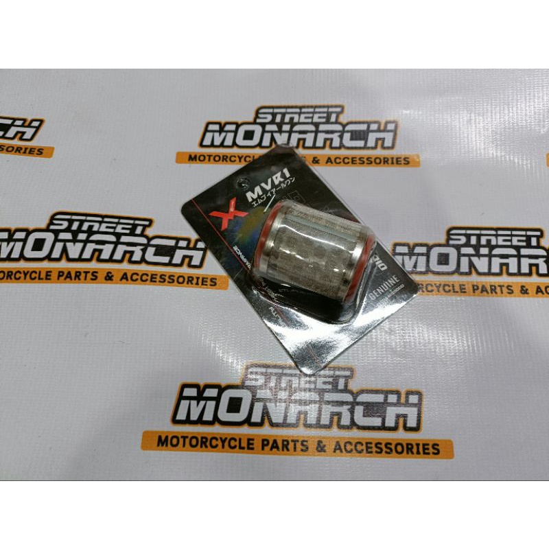 MVR1 WASHABLE STAINLESS OIL FILTER FOR SNIPER 135/150/155/R15/TFX/VEGA ...