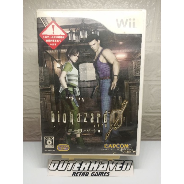 Wii Game Biohazard Zero / Resident Evil Zero (Japan Import) | Shopee ...