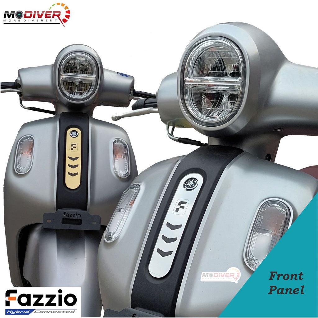 Front Garnish Yamaha Fazzio Front Panel Garnish by Modiver | Shopee ...