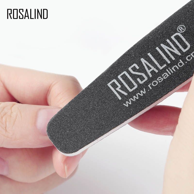 ROSALIND GRIT FILE 100/180 NAIL FILE FOR GEL AND MANICURE PEDICURE ...