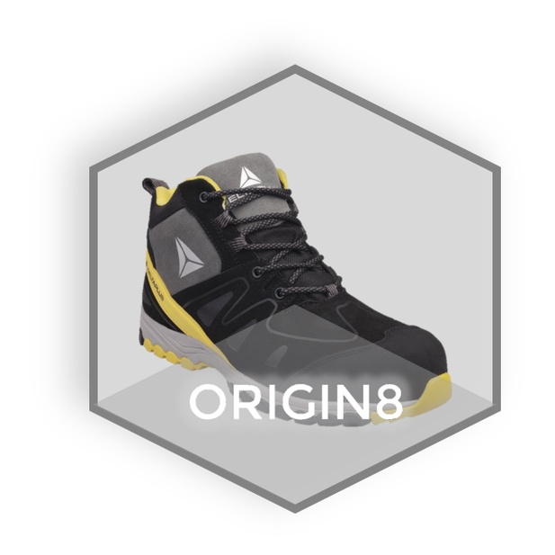 MANHATTAN S3 SRC DELTA PLUS EUROPEAN BRAND SAFETY SHOES HIGH CUT SUEDE ...