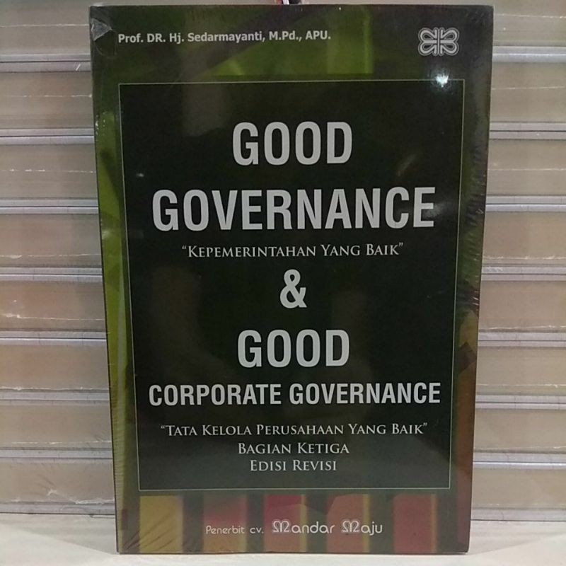 GOOD GOVERNANCE & GOOD CORPORATE GOVERNANCE REVISED EDITION | Shopee ...