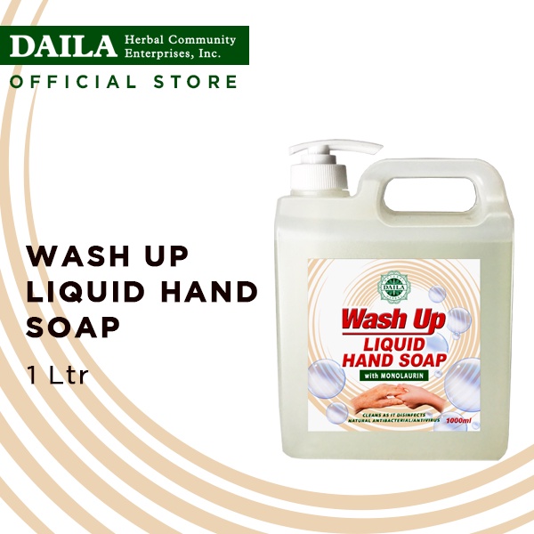 Wash Up Liquid Hand Soap 1 Liter | Shopee Philippines