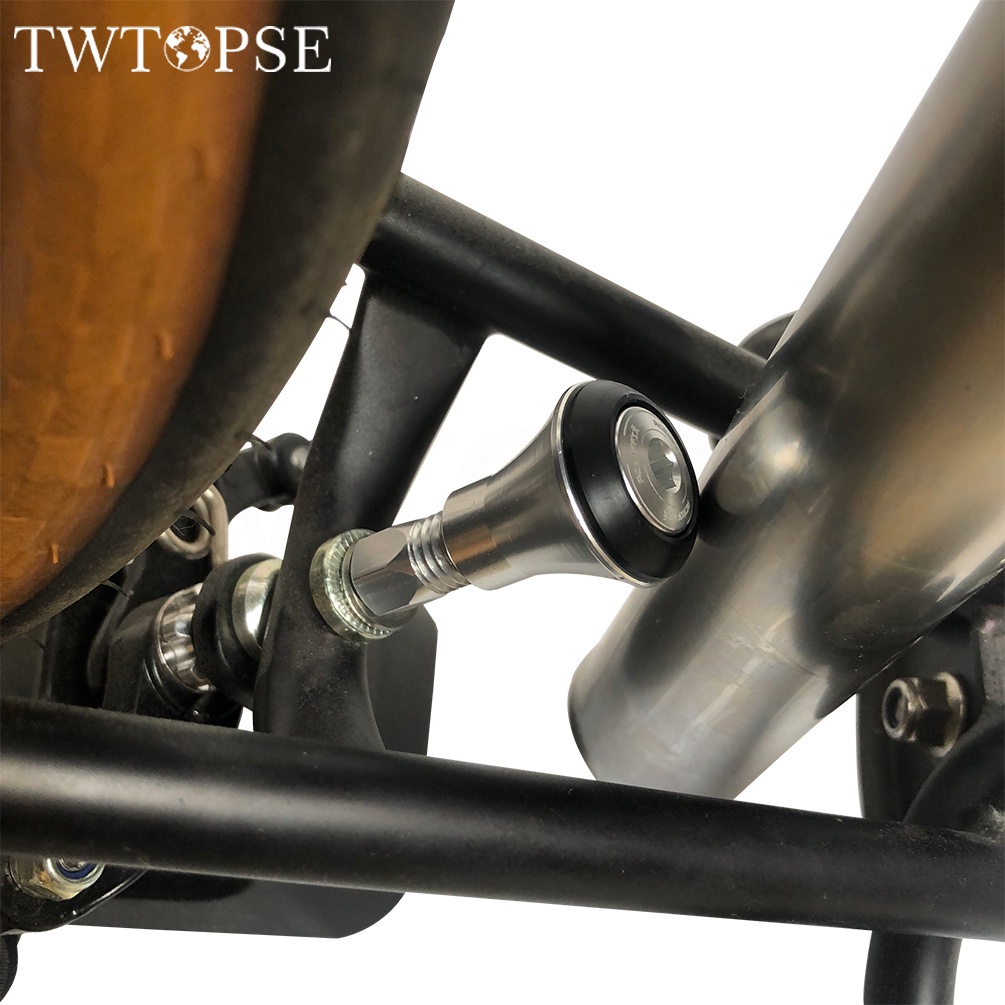 TWTOPSE Bicycle Seat Post Tube Head Stopper Limit Disc For Brompton ...