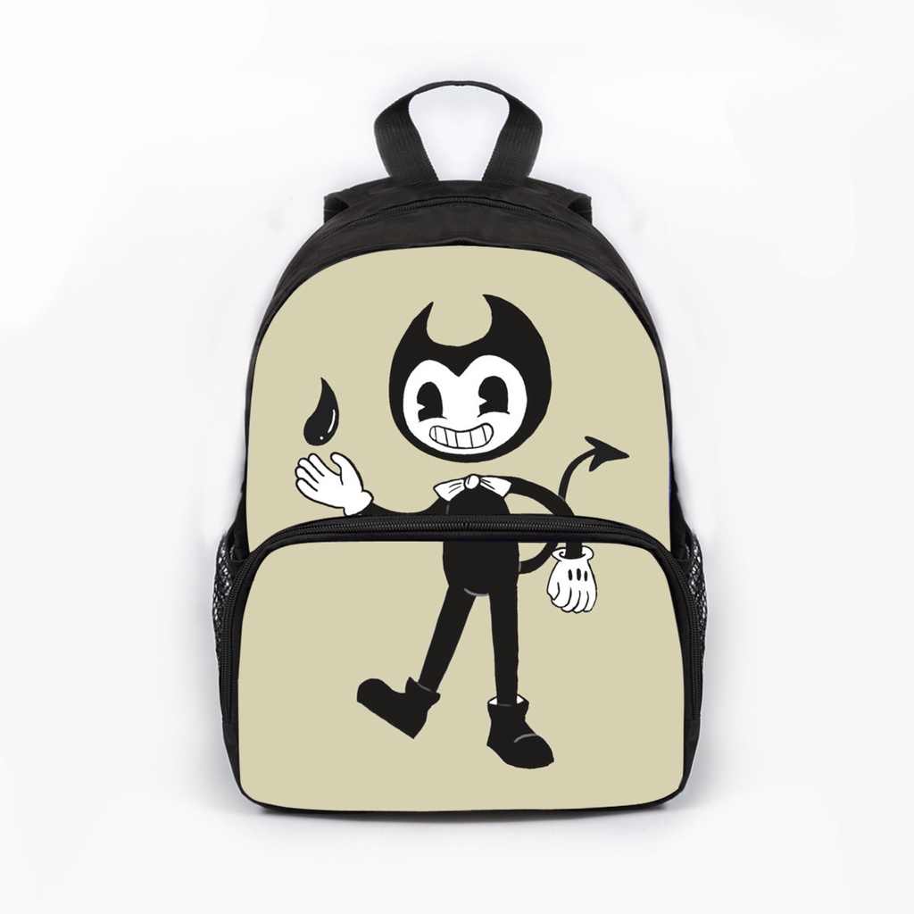 Bendy and the Ink Machine Backpack Student Pupils ravel Bags Schol bag ...