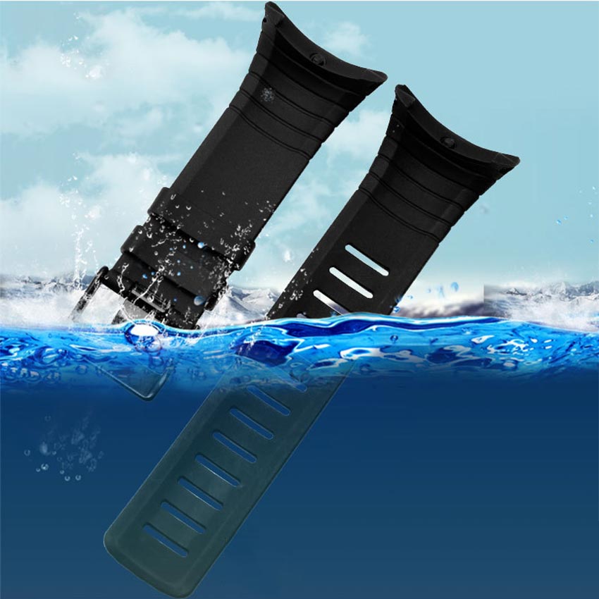Watch Strap for Suunto Core Watch Band Silicone Wrist Strap Replacement ...