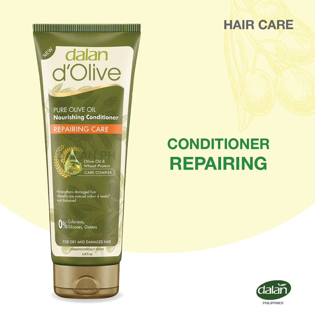 DALAN d'Olive Pure Olive Oil Nourishing Conditioner 200ml - Repairing ...