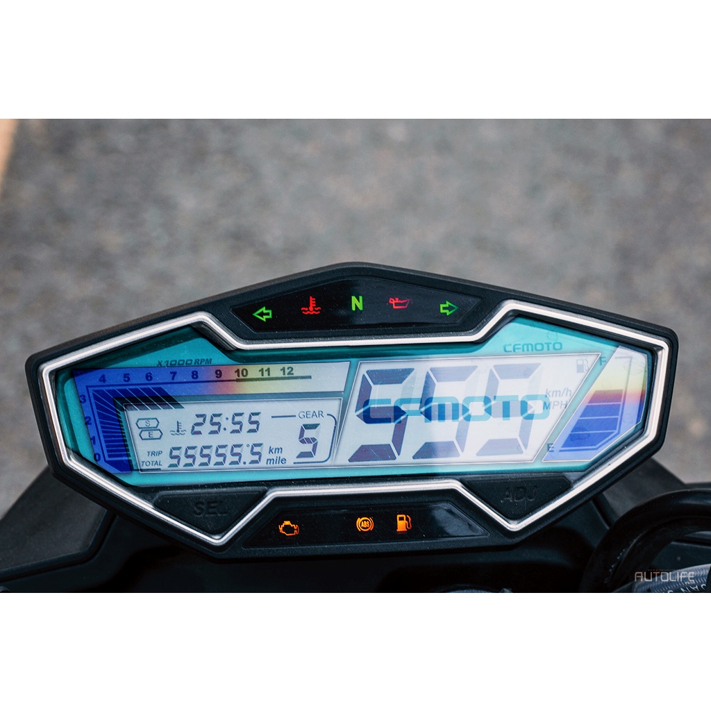 Gauge Protector Sticker For CFMoto NK400 CFMoto Sky Blue Multi Design ...