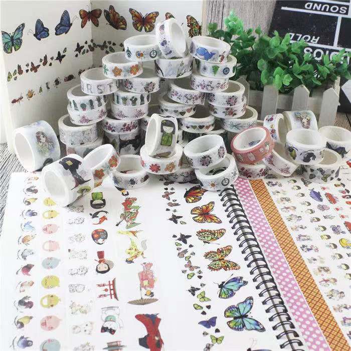 Hand account tape cute hand account sticker and paper tape color ...