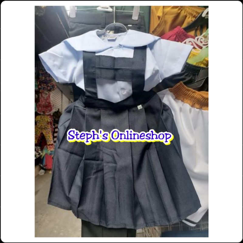 PALDA SCHOOL UNIFORM BACK PLEATS KATRINA AND PALM BEACH | Shopee ...