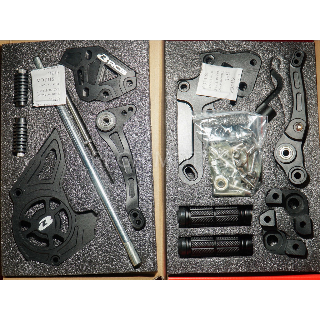 RCB Racing Boy Single shifter footrest s2 v2 for yamaha sniper 150 155 ...