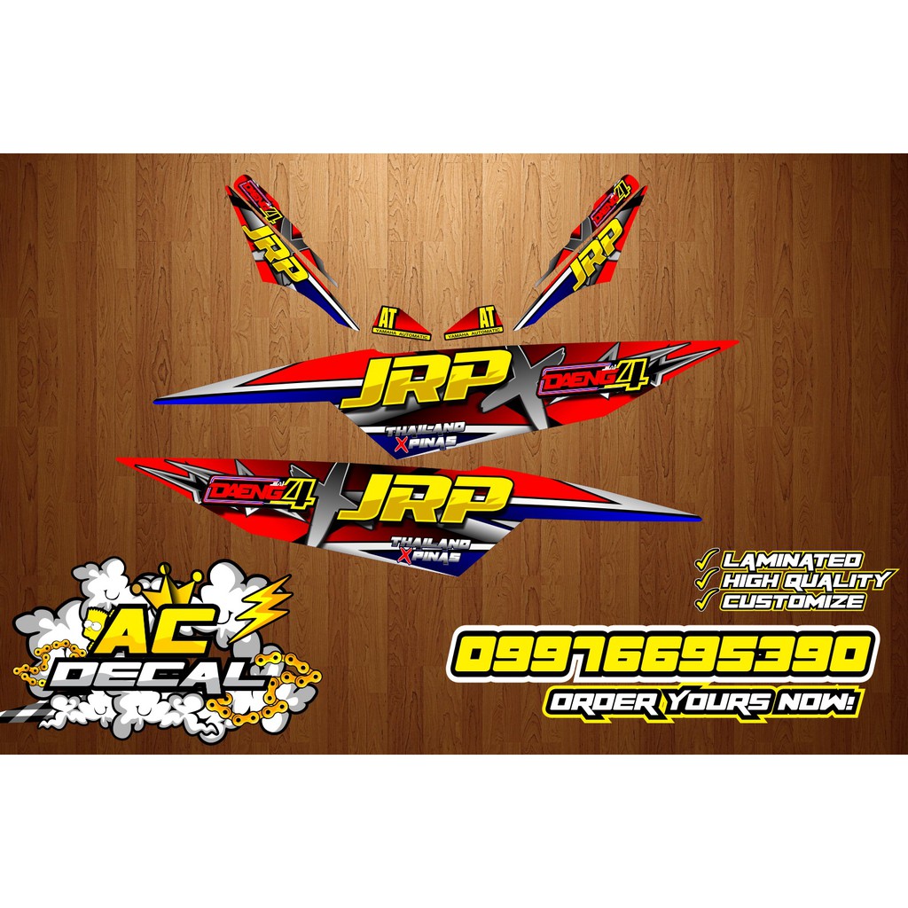 Yamaha Mio Sporty/Soulty Decal JRP Design (ACDECAL) | Shopee Philippines