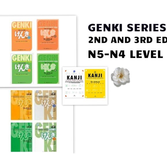 GENKI N5 N4 - 2ND/3RD EDITION | Shopee Philippines