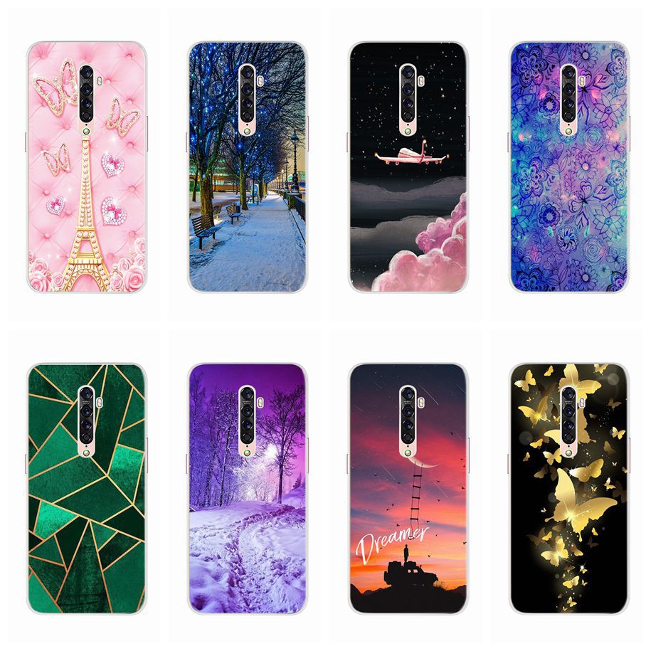 Soft Case Oppo Reno2 F Reno 2F ACE Case Luxury Slim Soft Silicone TPU ...