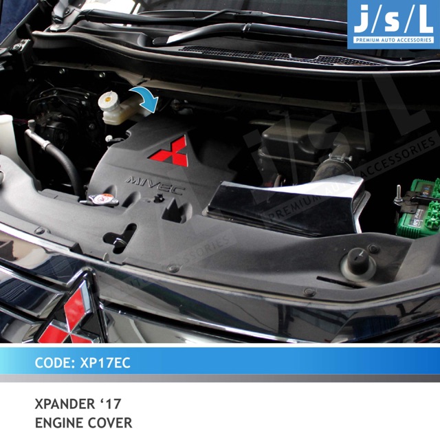 MERAH MITSUBISHI XPANDER ENGINE LID COVER / JSL RED EXPANDER | Shopee ...