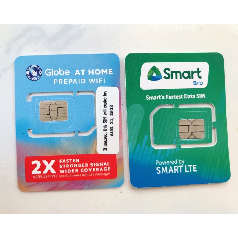 PLDT GLOBE PREPAID WIFI SIM PREPAID WIFI SIM with Free 10GB | Shopee ...