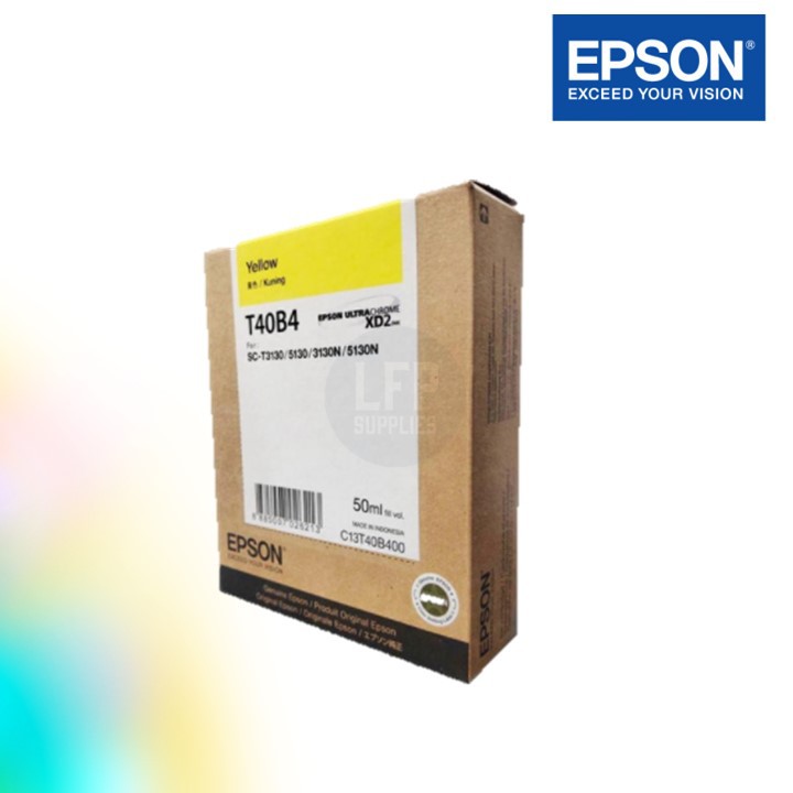 Epson T40 Ink Cartridges (For Epson T3130/T3130M/T5130) (C13T40B100 ...