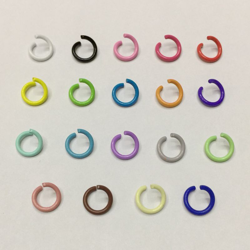 Per Pack 100 Candy Color DIY Handmade Jewelry Accessories Color Open ...