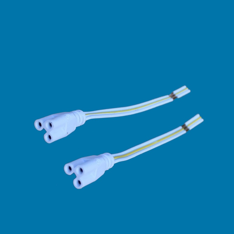 2pcs 2 Holes 3 Holes Connector Adaptor For T4 T5 T8 Lamp Holder ...