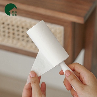 Roller Lint Remover Strong Sticky Dust Paper 60 Sheets Clothes Coat Pet ...