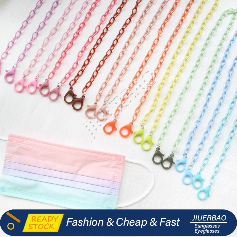 Face Mask Pearl Strap Lanyard Rope Mask Chain Necklace Holder Traceless ...