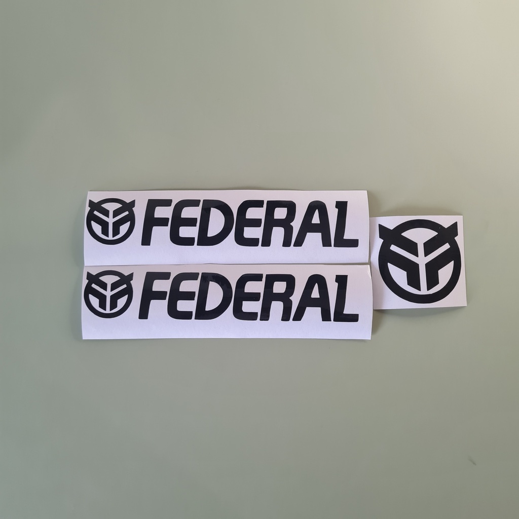 Federal Bike Sticker Compatible BMX Vinyl Decal Stickers Sheet Bike ...
