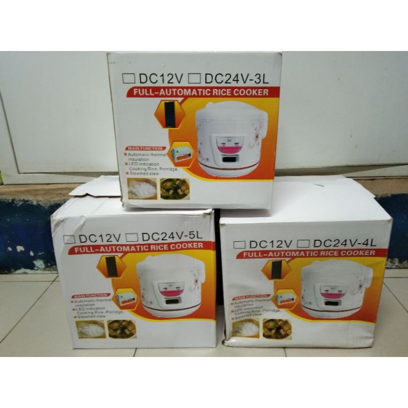 DC-12V 3L , 4L , 5L RICE COOKER | Shopee Philippines