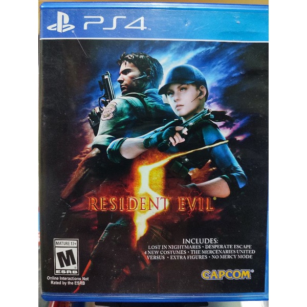 Resident Evil 5 Ps4 Game Shopee Philippines