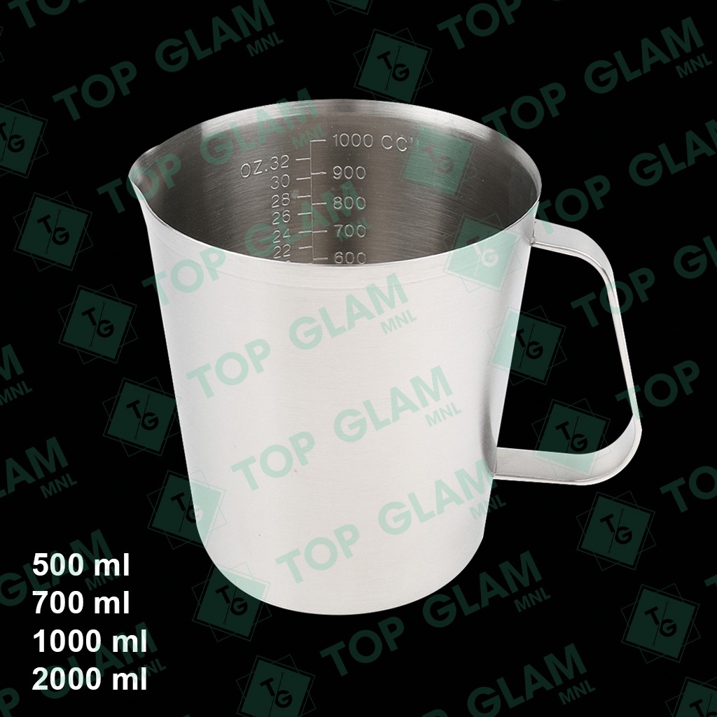 Candle making stainless steel measuring cup (500ml/ 700ml/ 1000ml/ 2000ml) | Shopee Philippines