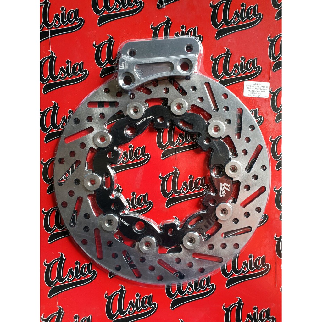 BIG DISK NMAX /Aerox Front 260mm with bracket ASIA | Shopee Philippines