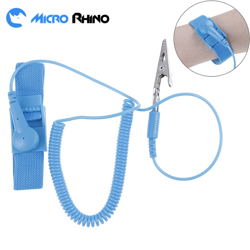 Anti Static Bracelet Electrostatic Cordless Wireless Adjustable ESD ...