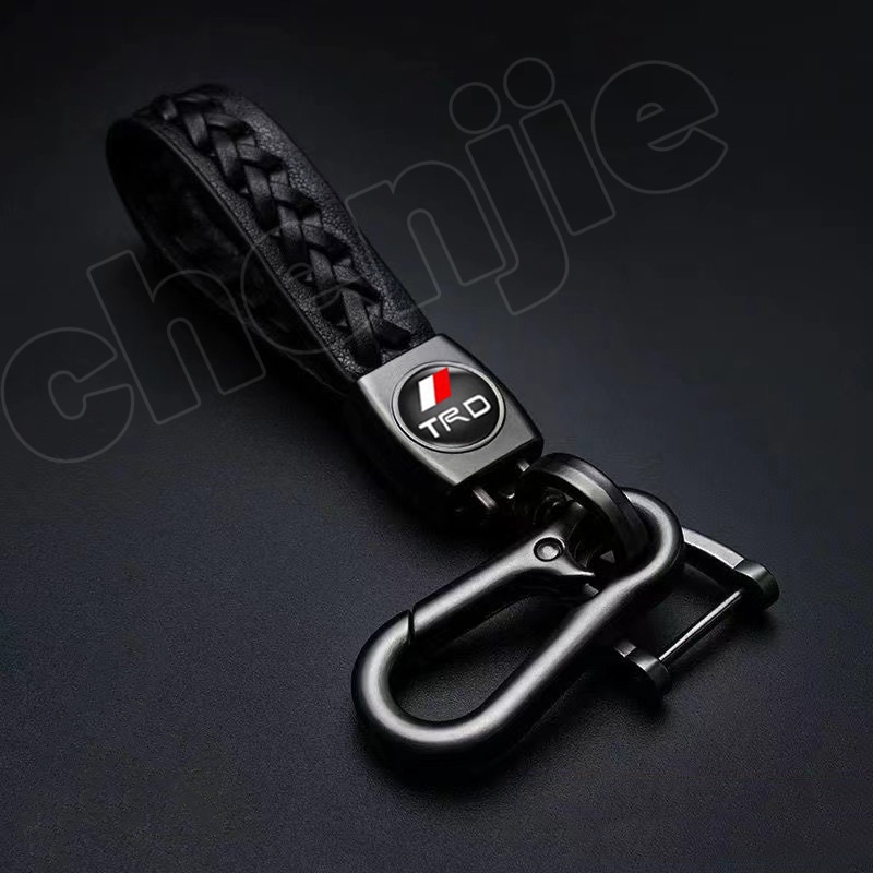 high quality for toyota TRD keychain leather car motorcycle Fashion Men ...