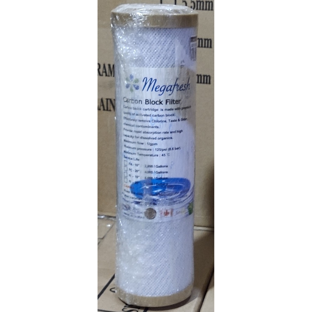 [ COD ] Megafresh Water Filter Sediment Carbon | Shopee Philippines