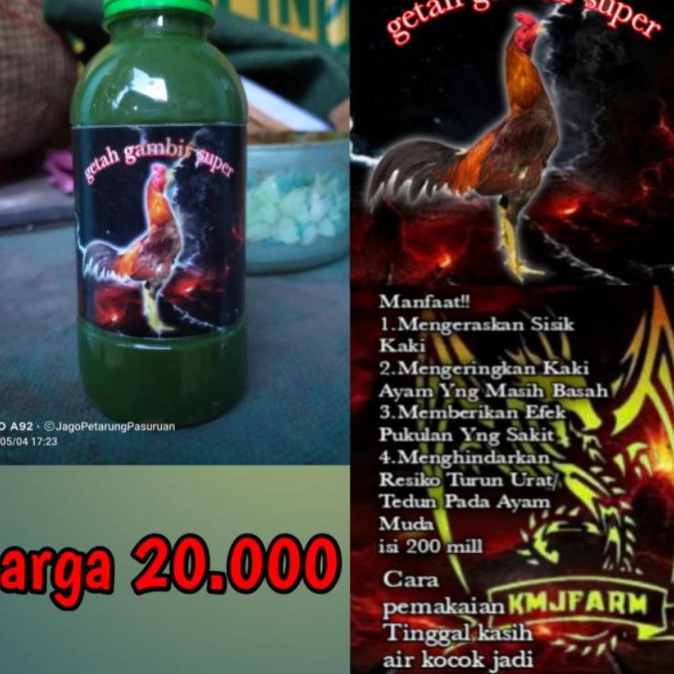 Wow. Super Gambir sap-to harden the scales of chicken's feet | Shopee ...