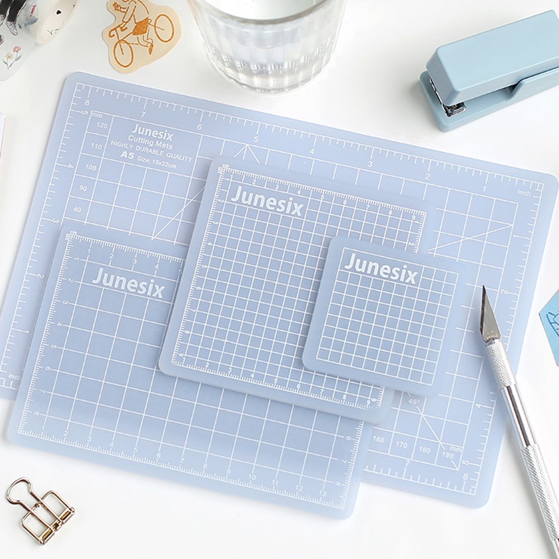 Thicken PVC Transparent Cutting Mats Student DIY Desktop Cutter Mat ...