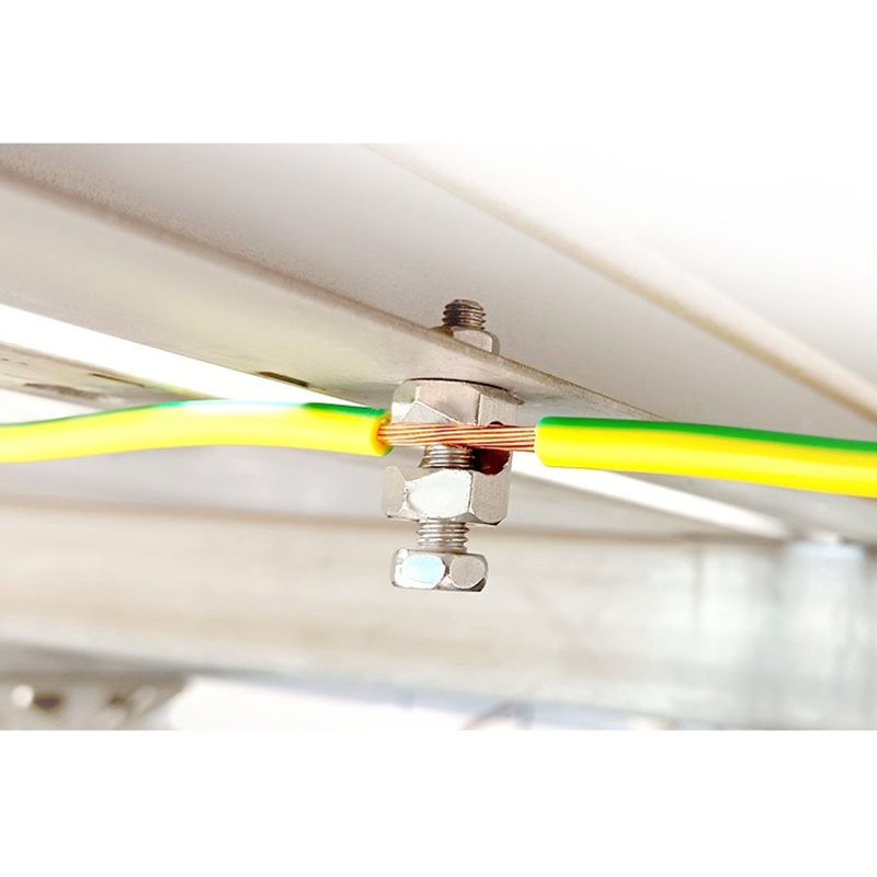 PCF* 2 Pcs Universal Solar Ground Grounding Clip Solar Panel Grounding ...