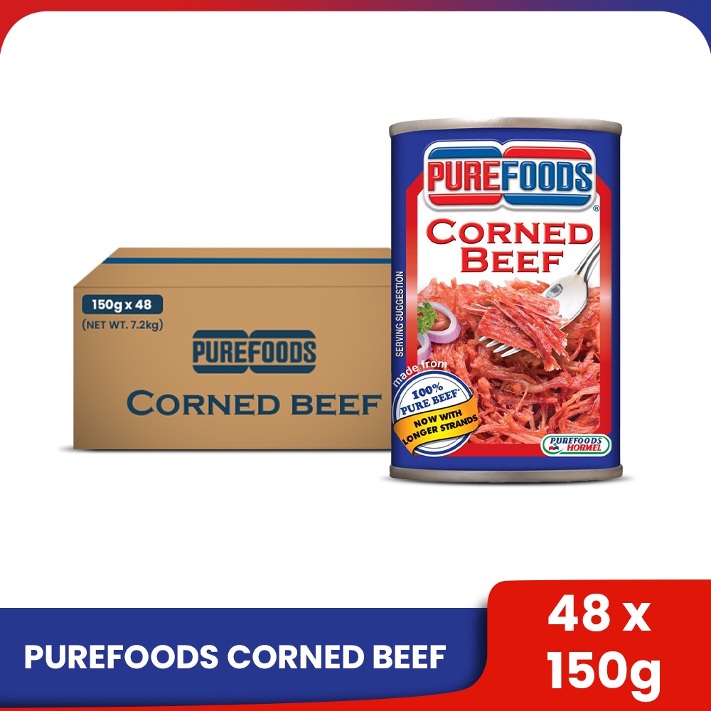 Purefoods Corned Beef (150g) - Best Prices and Online Promos - Apr 2026 ...