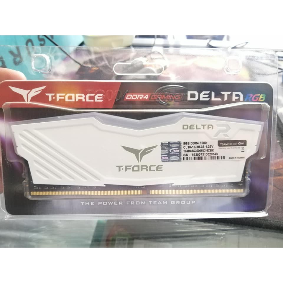 Delta Tforce RGB 8gb ddr4 3200mhz Ram | Shopee Philippines