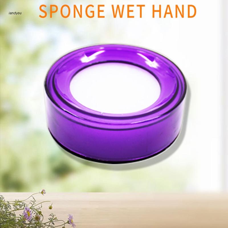Finger Wet Sponge Cup Finger Moistener for Counting Currency Papers ...
