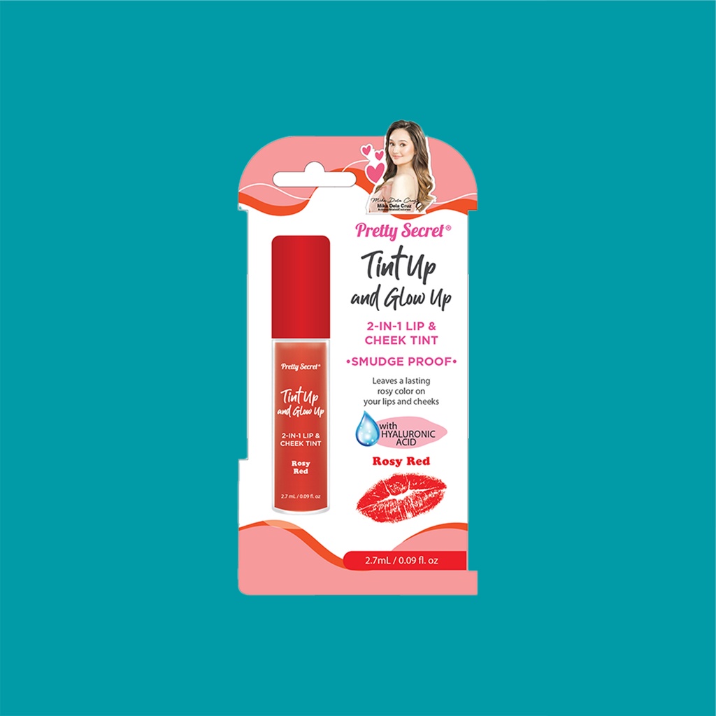 PRETTY SECRET Rosy Red Lip & Cheek Tint 2.7ml | Shopee Philippines