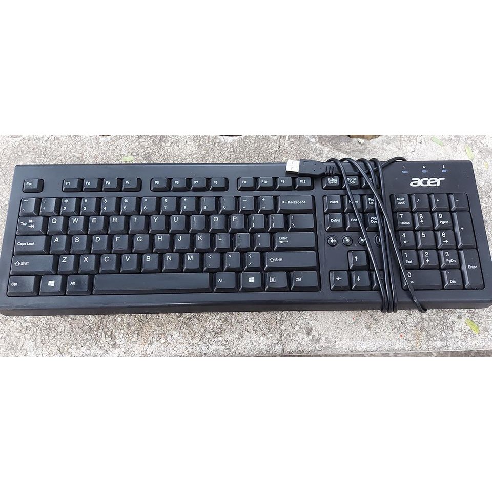 ACER USB DESKTOP KEYBOARD 5PCS BUNDLE only | Shopee Philippines