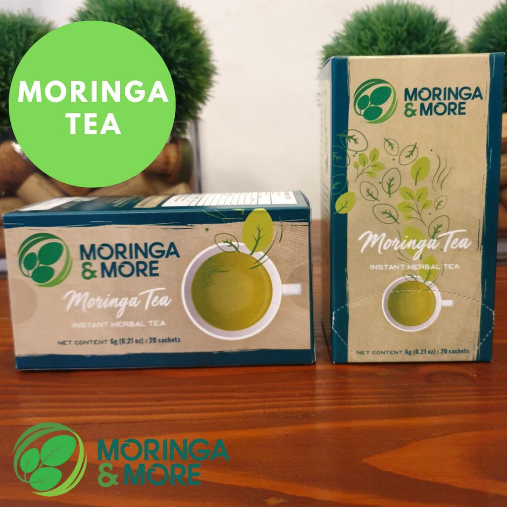 MORINGA & MORE: Moringa Tea (20 sachets) | Shopee Philippines