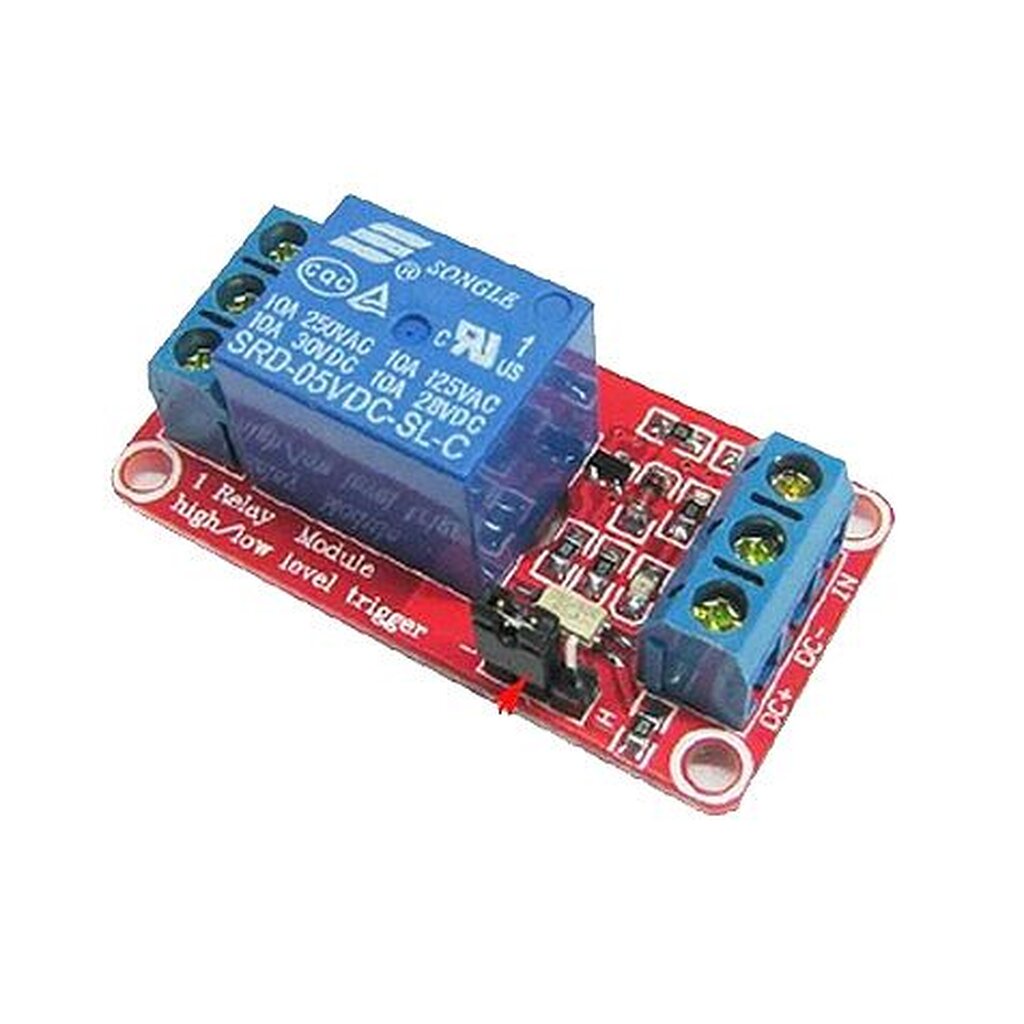1 Channel Relay module With Opto Isolation High and Low Trigger 5V 1 ...