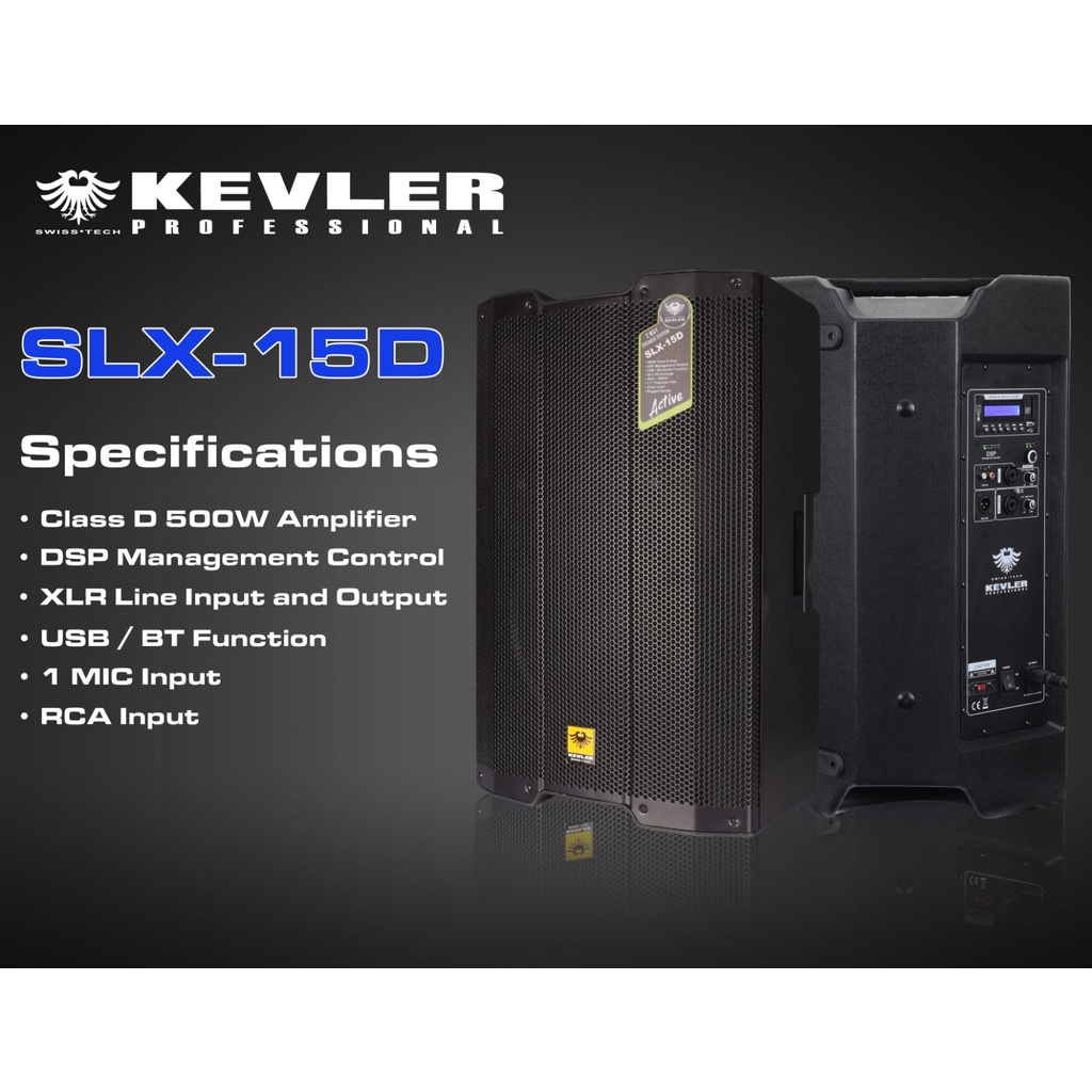 2022 Kevler SLX-15D Active speaker (sold per pc) | Shopee Philippines