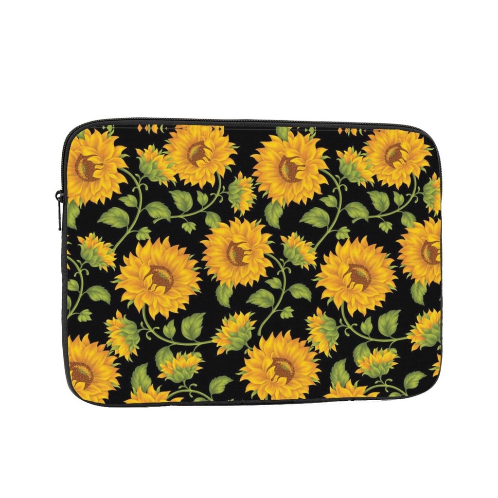 Yellow Sunflower 10-17 Inch Laptop Bag Fashion Cute Laptop Sleeve ...